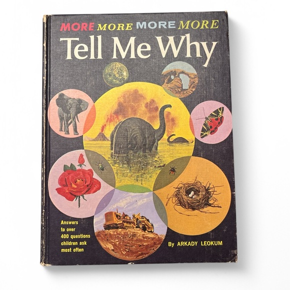 Accents | Vintage More More More More Tell Me Why Book By Arkady Leokum ...